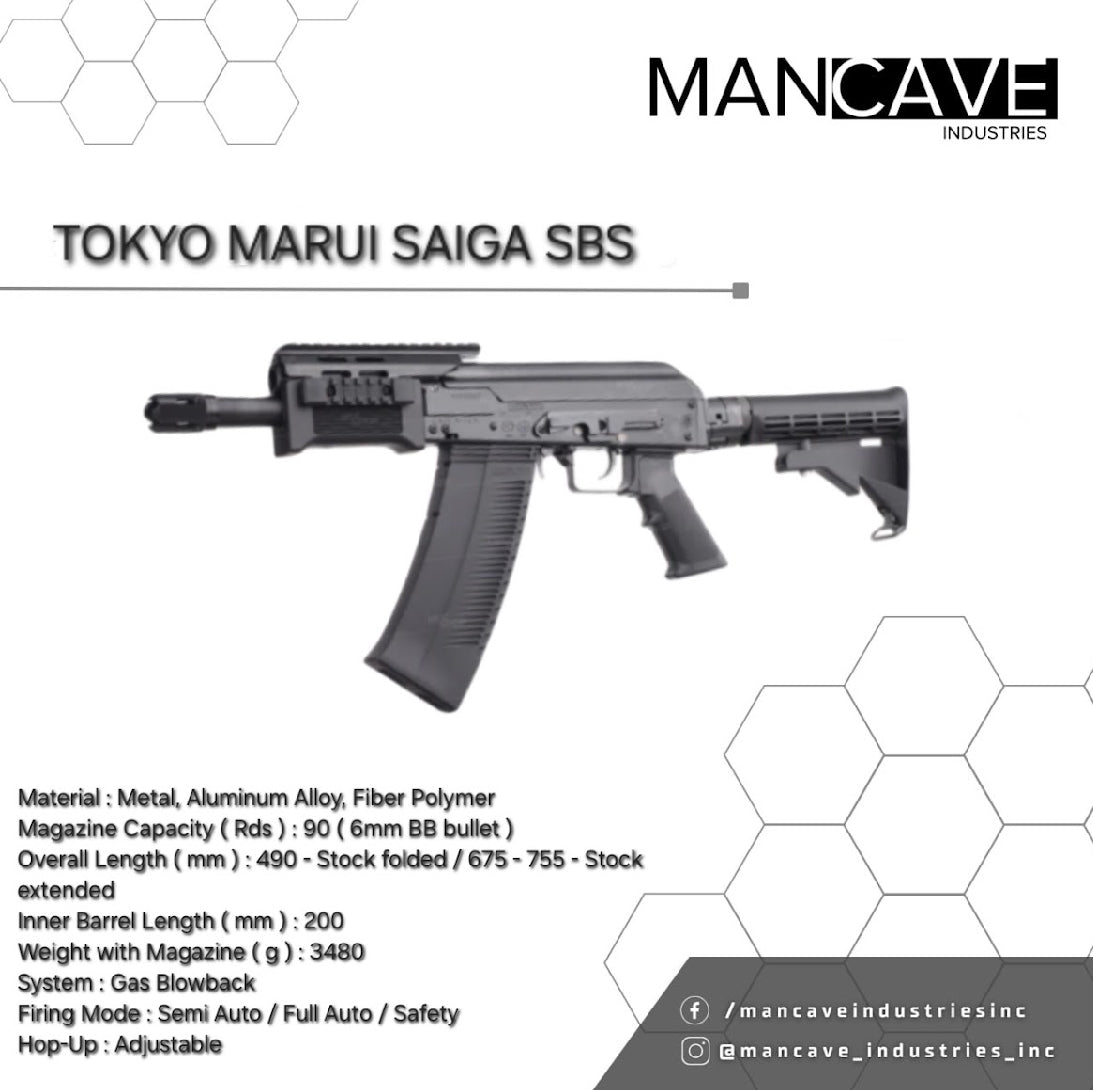 Tokyo Marui Saiga SBS – Mancaveindustries