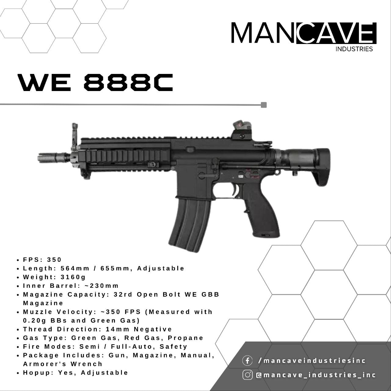 WE 888c – Mancaveindustries