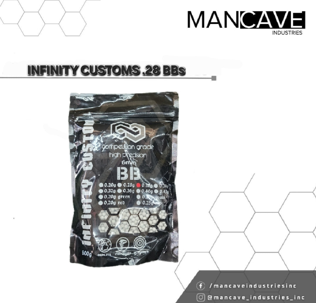 Infinity Customs .28 BB – Mancaveindustries