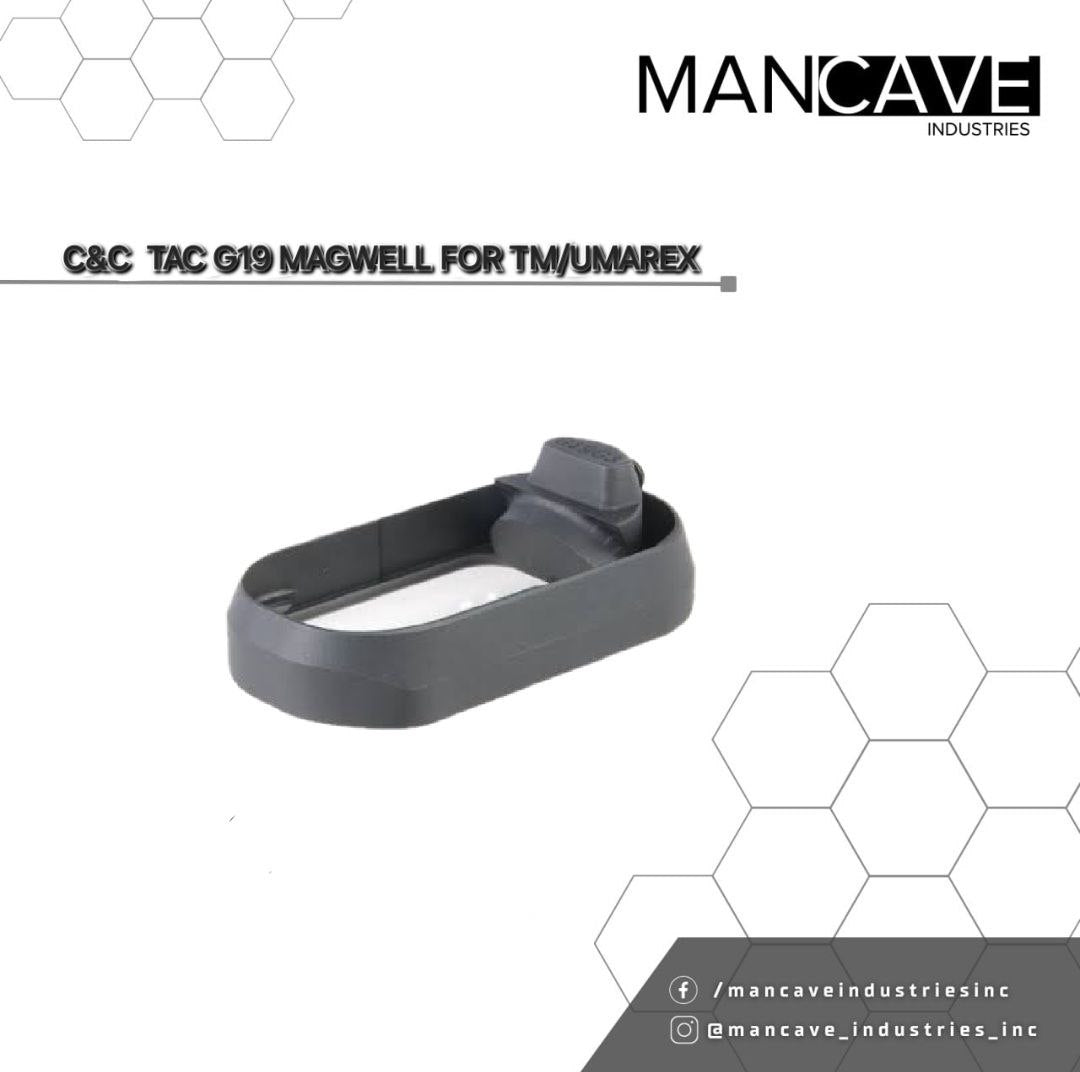 C&C Tac Magwell for G19 – Mancaveindustries