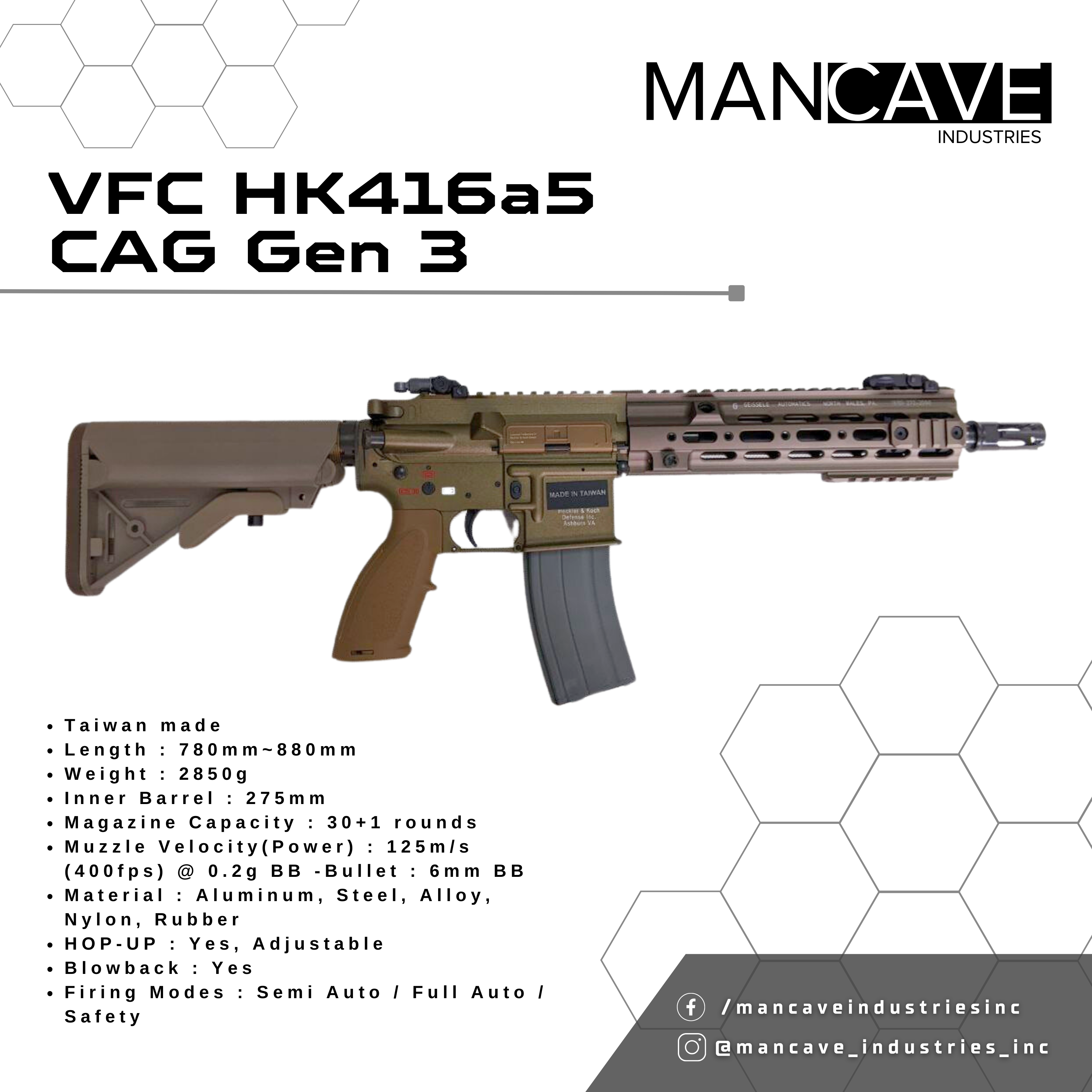 VFC HK416A5 CAG – Mancaveindustries