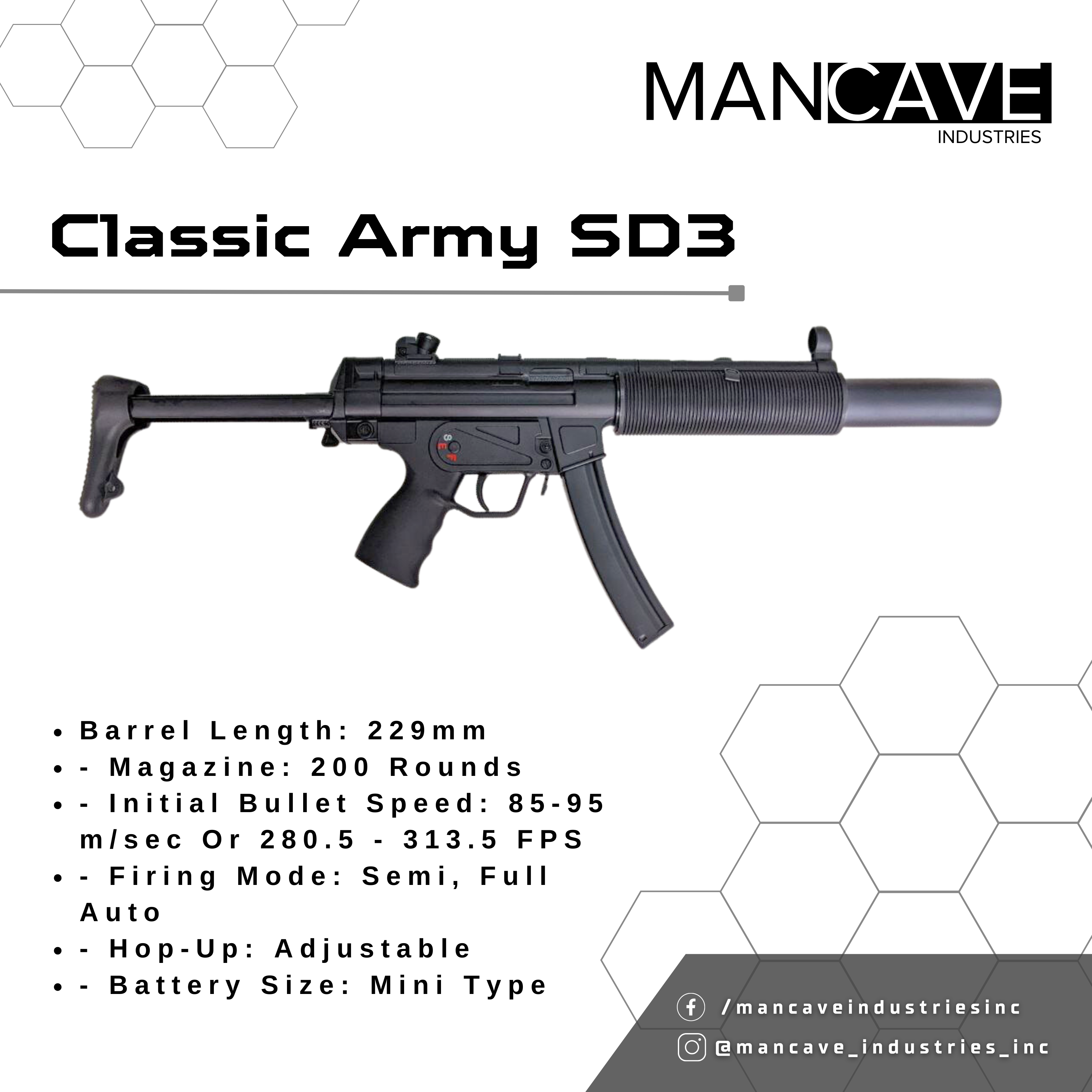 Classic Army SD3 – Mancaveindustries