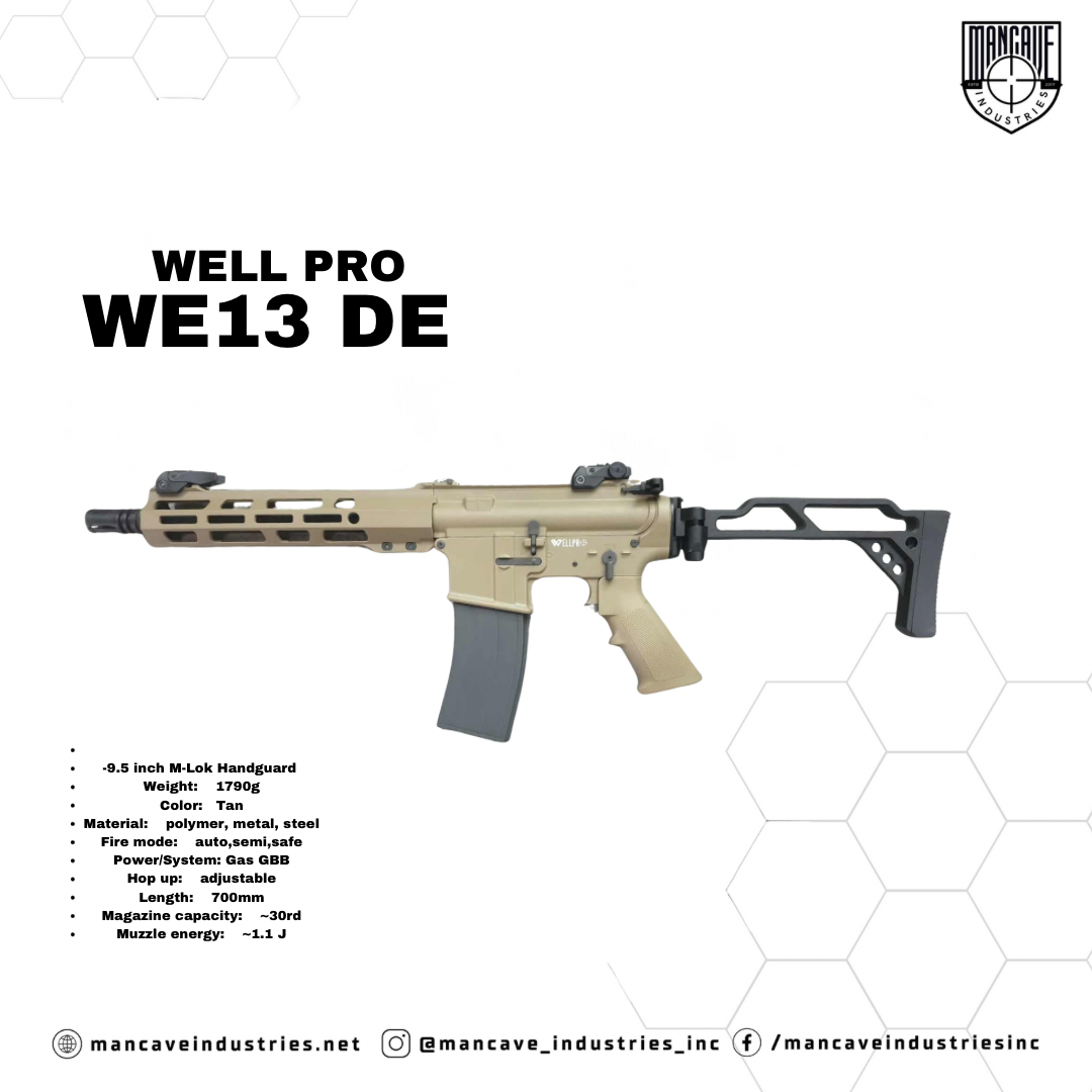 Well Pro WE13 DE – Mancaveindustries