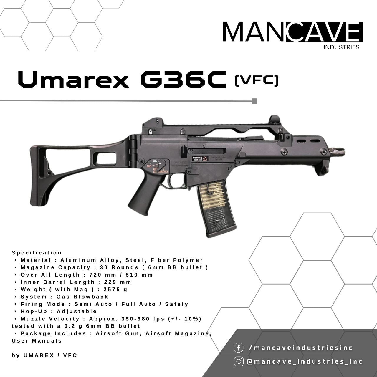 VFC Umarex G36C V2 – Mancaveindustries