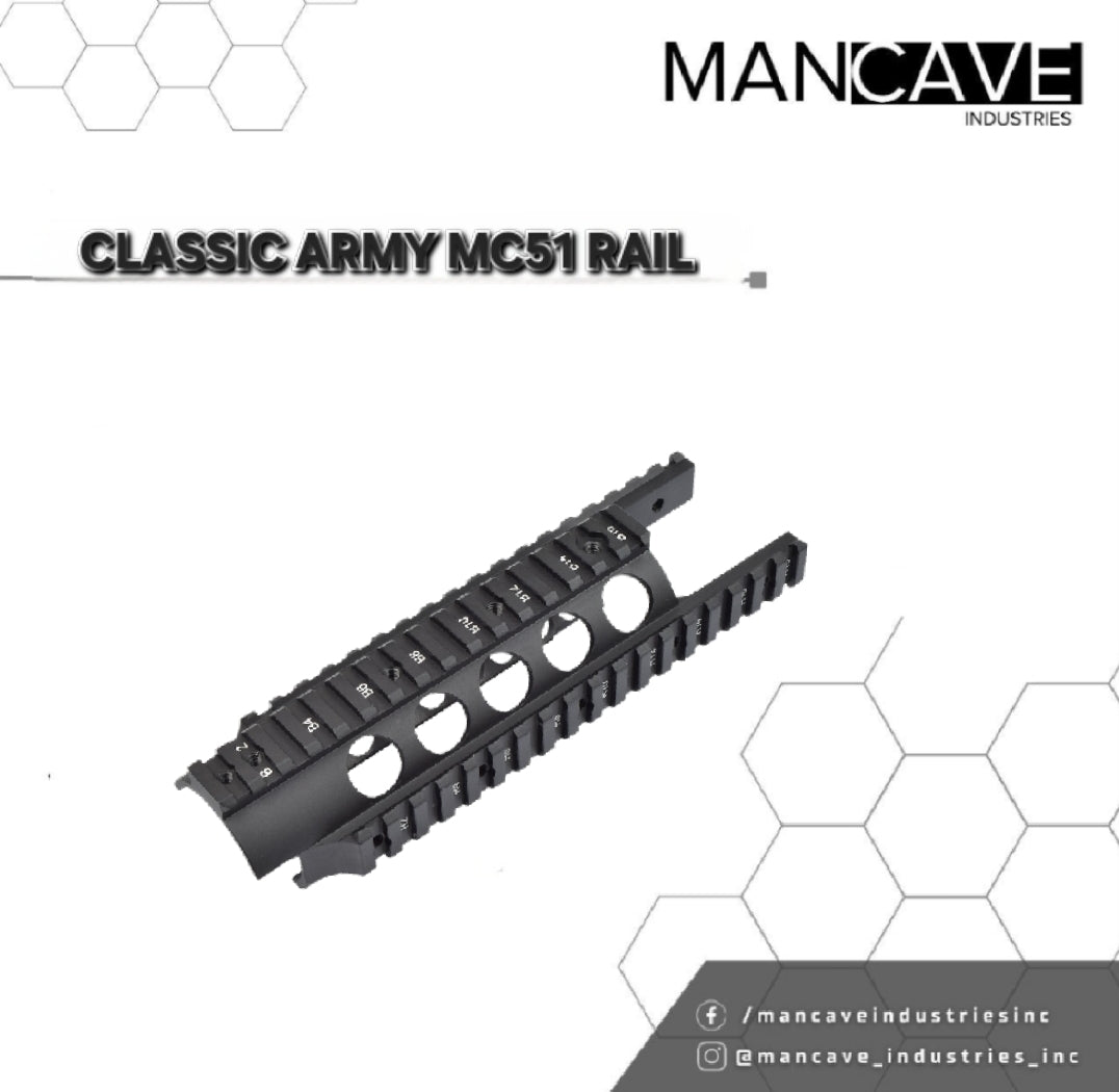 Classic Army MC51/MP5 Rail – Mancaveindustries