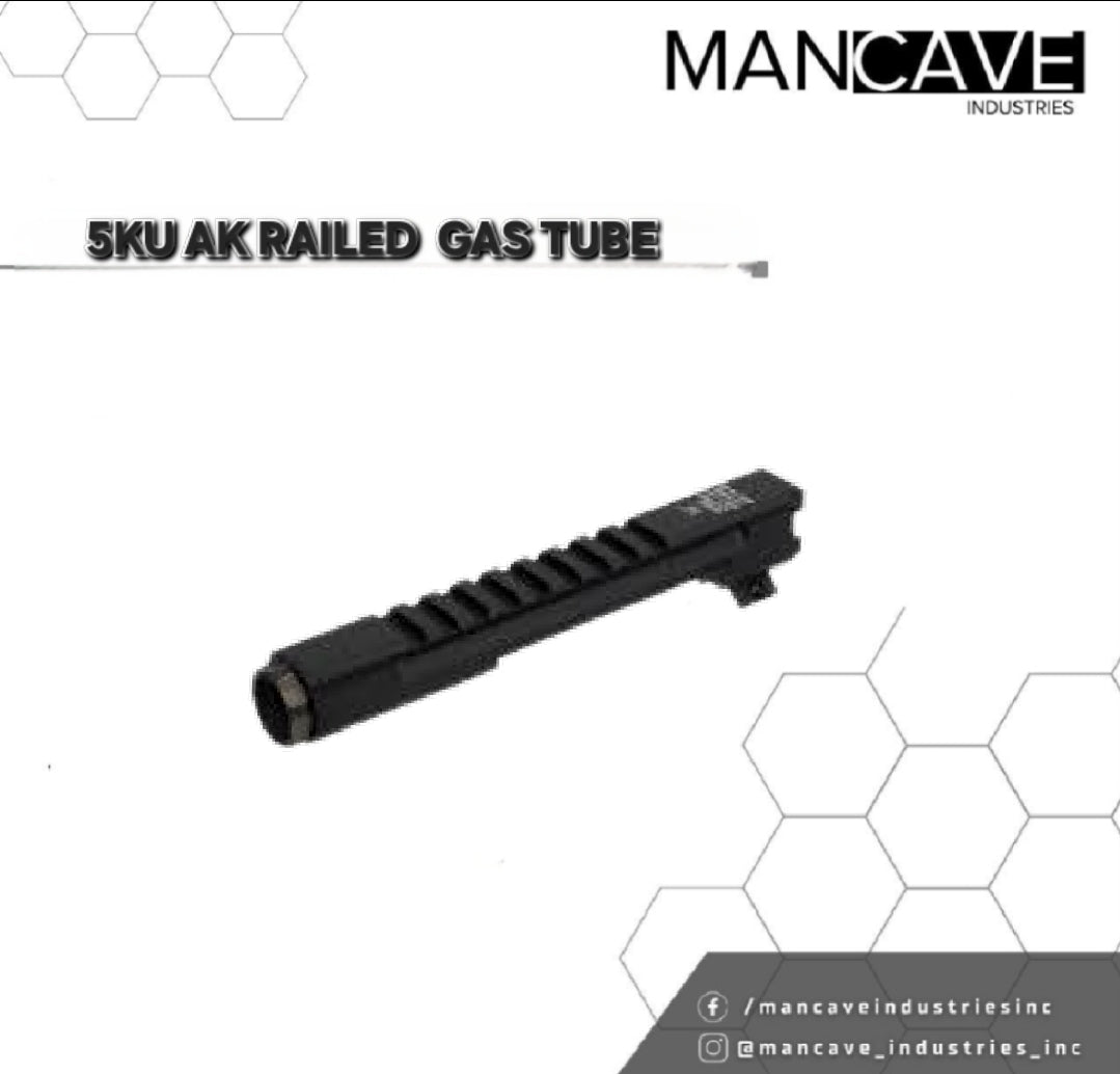 5Ku Railed Gas Tube – Mancaveindustries