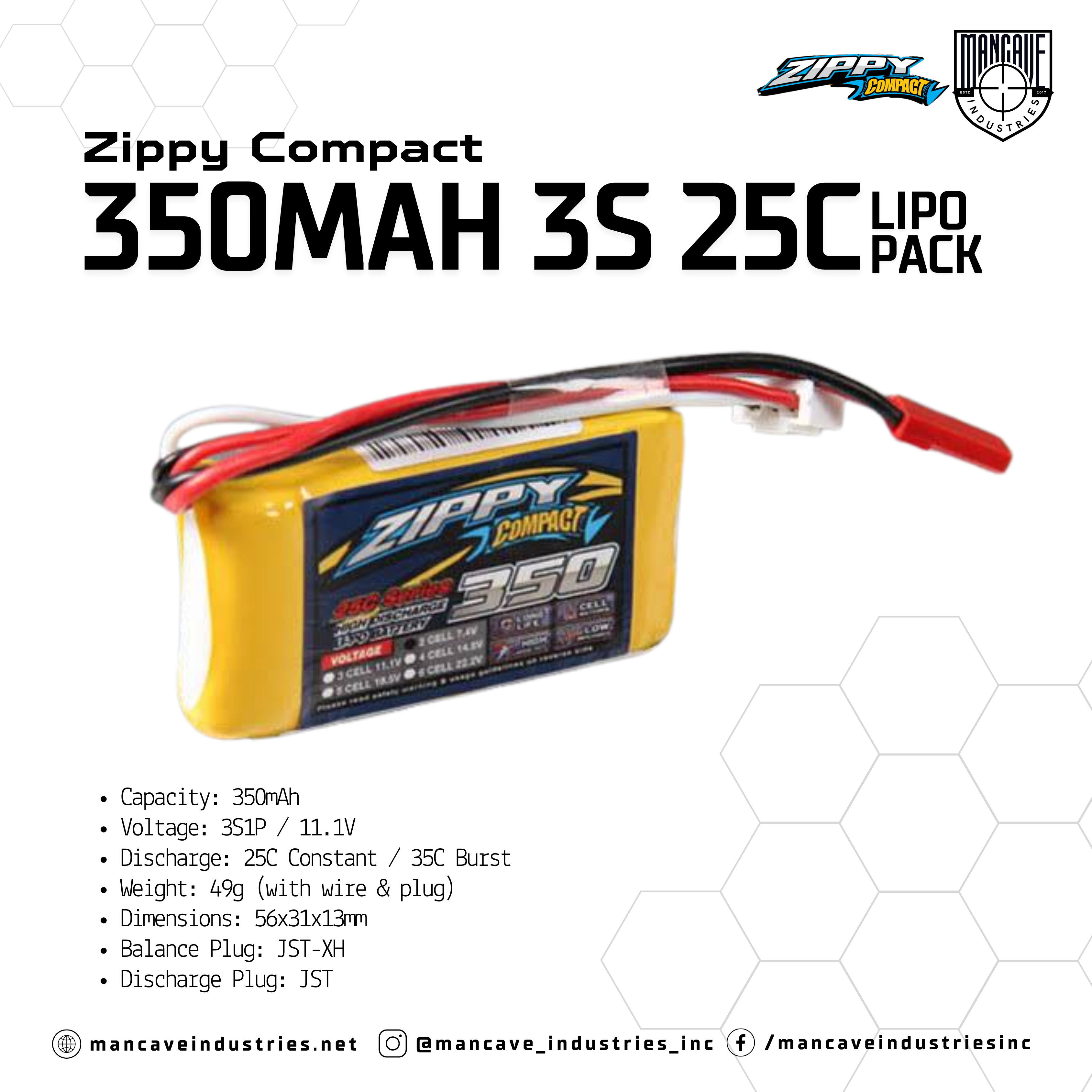 Zippy HPA Battery – Mancaveindustries