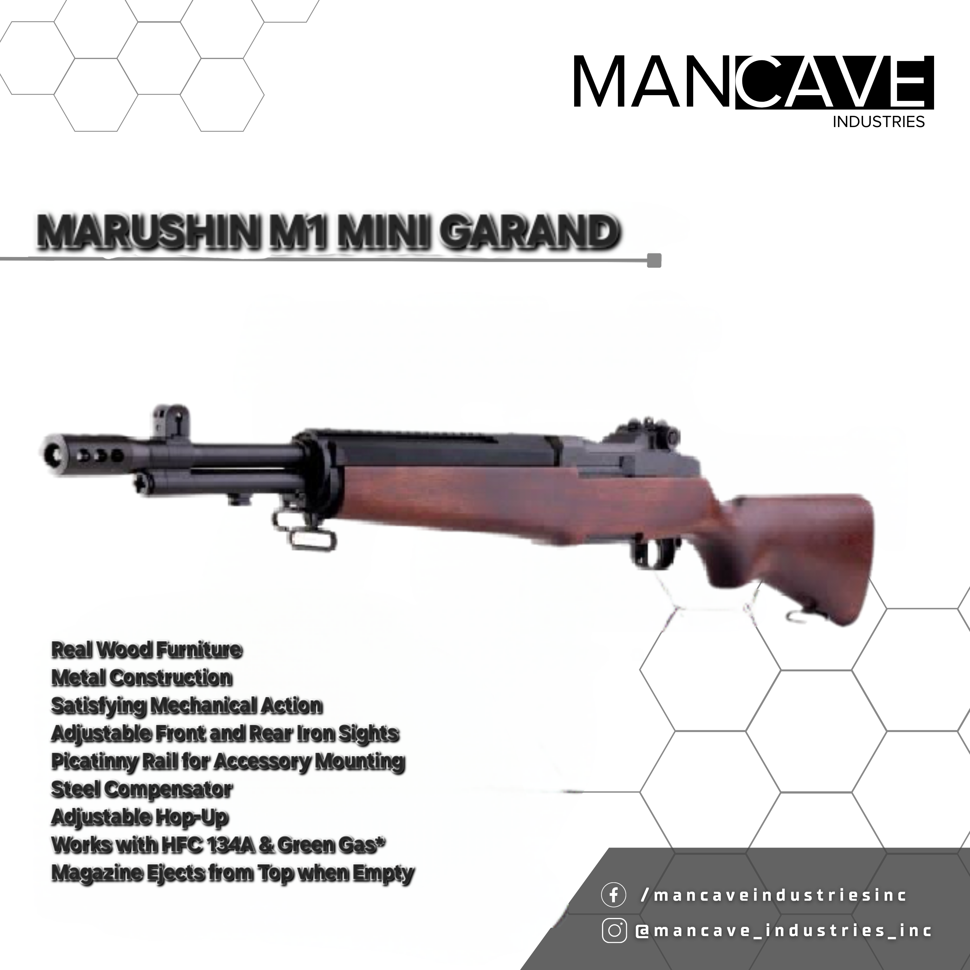 Marushin M1 Mini Garand – Mancaveindustries